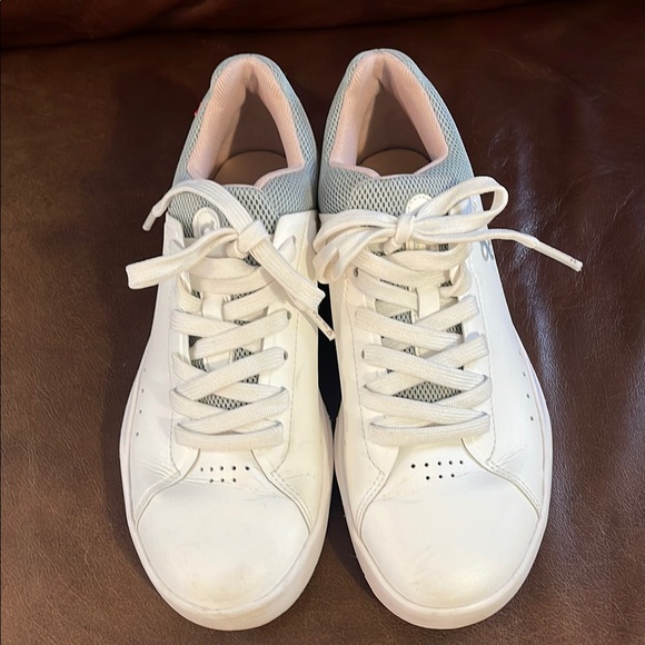 On Running | Shoes | On Cloud White Leather Shoesthe Roger Style | Poshmark